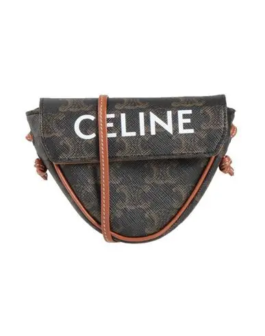 Celine Cross-body Bag Leather - Black