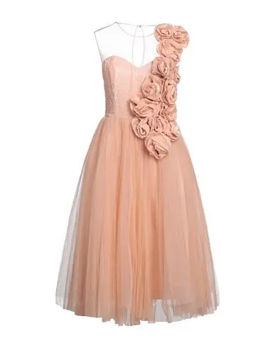 Elisabetta Franchi Flared Midi Dress - Blush
