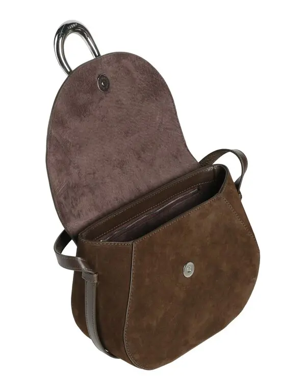 Staud Saddle Cross-body Bag - Brown