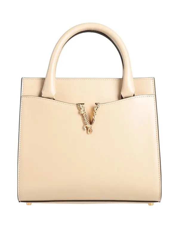 Versace Calfskin Tote Handbag