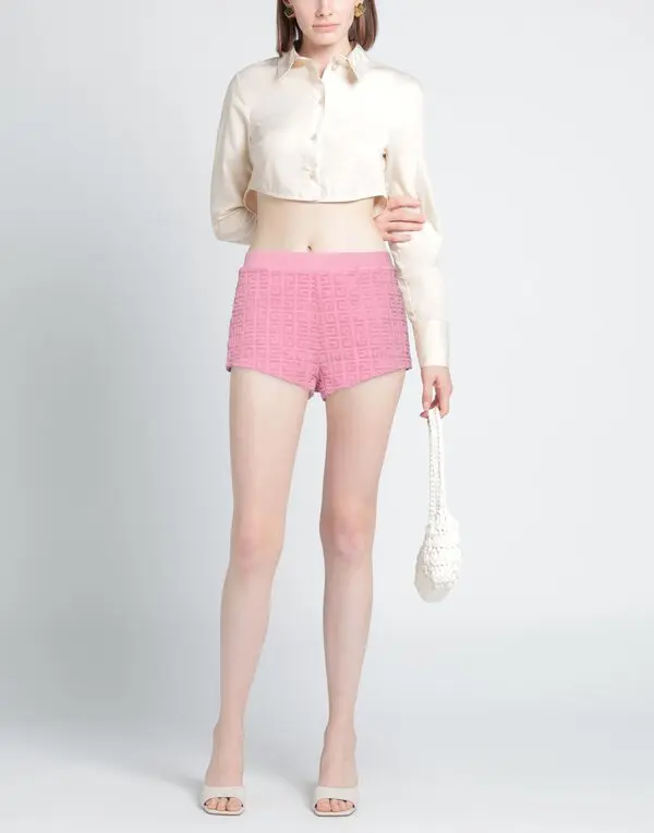 Givenchy Bouclé Chino Shorts - Pink
