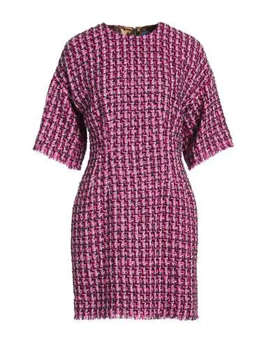 Dolce & Gabbana Multicolor Tweed Mini Dress