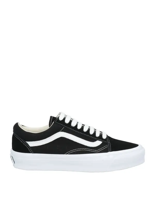 VANS Leather And Textile Sneakers - Black
