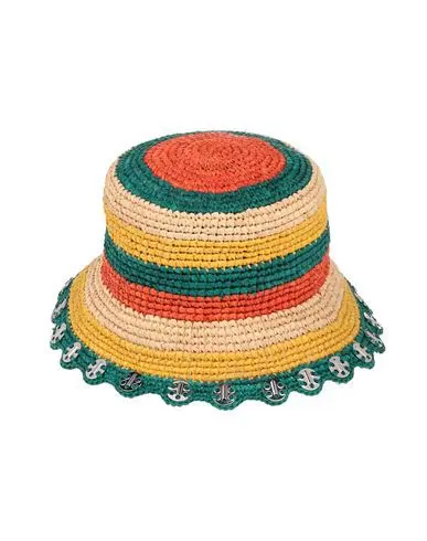 Rabanne Hat Size Natural Raffia - Yellow