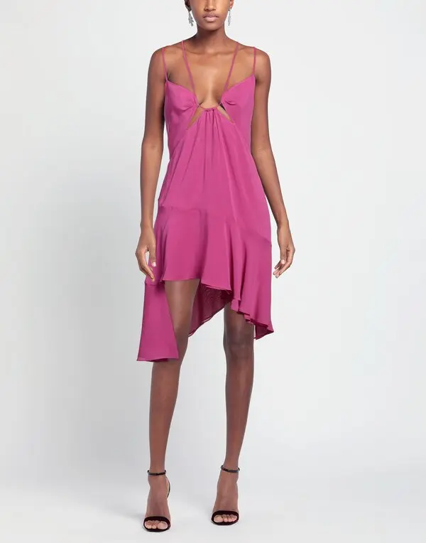 Andamane Mini Dress In Silk And Elastane
