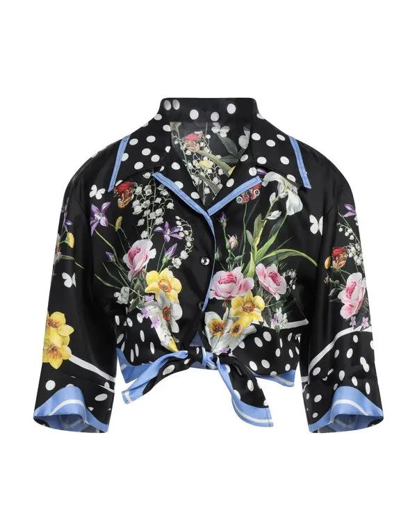 Dolce & Gabbana Silk Floral-print Shirt