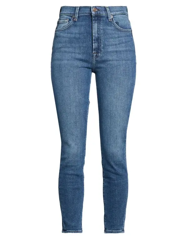 7 For All Mankind Jeans In Cotton And Elastane