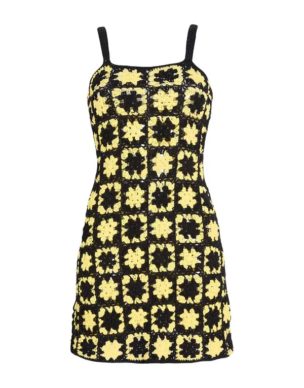 CRO-CHE Mini Dress Cotton