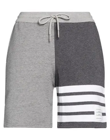 Thom Browne Cotton French Terry Shorts - Grey