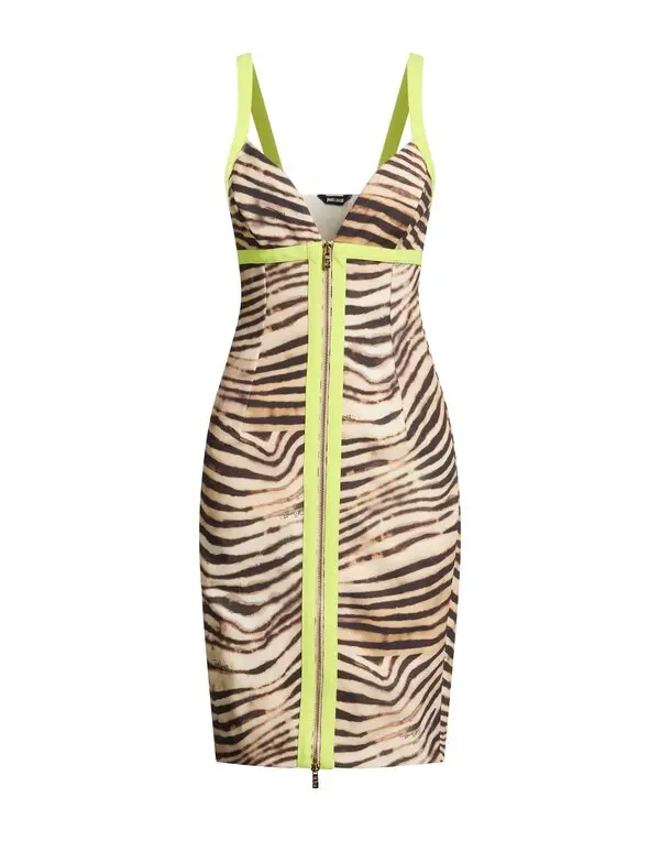 Just Cavalli Midi Dress In Polyester And Elastane