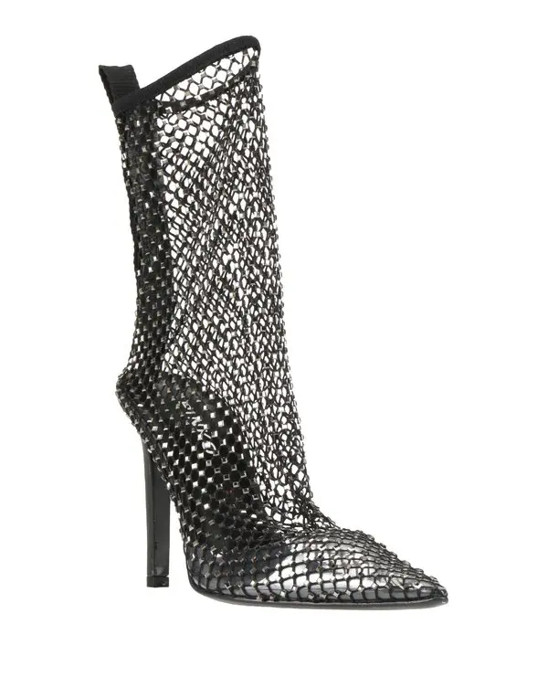 Pinko Ankle Boots In Textile Fibers