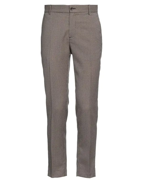 DANIELE ALESSANDRINI Houndstooth Slim-fit Pants