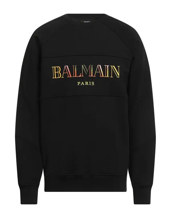 Balmain Sweatshirt In Cotton And Elastane