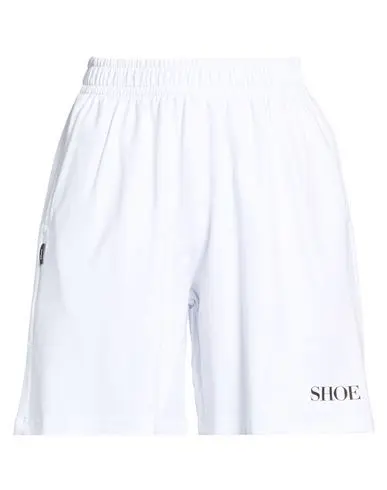 SHOE Shorts & Bermuda Shorts Size Cotton, Elastane - White
