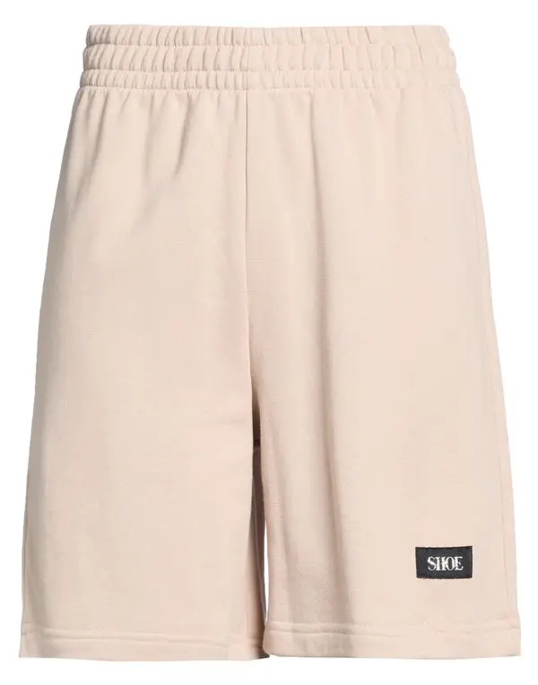 SHOE Athletic French Terry Shorts - Beige