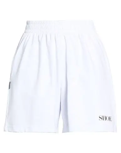 SHOE Shorts & Bermuda Shorts Size Cotton, Elastane - White