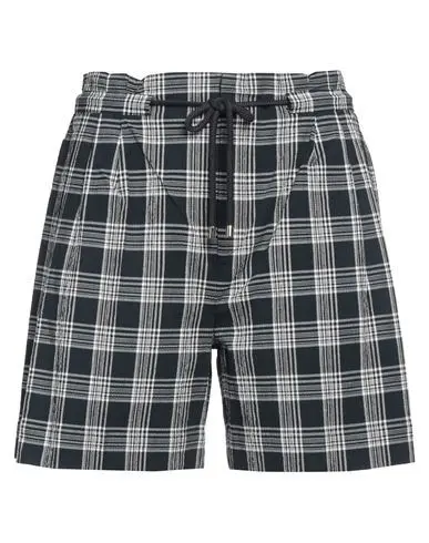 Woolrich Checked Seersucker Shorts - Blue