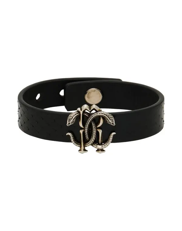 Roberto Cavalli Leather Bracelet