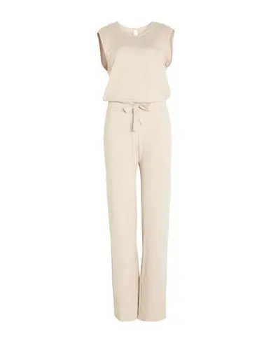 Majestic Filatures Viscose-blend French Terry Jumpsuit - Beige