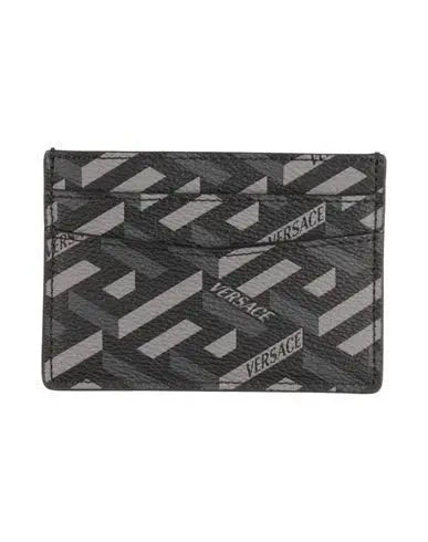 Versace Cardholder Calfskin - Black