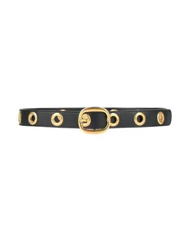 TOM FORD Belt In Calfskin With Brass Details - Black
