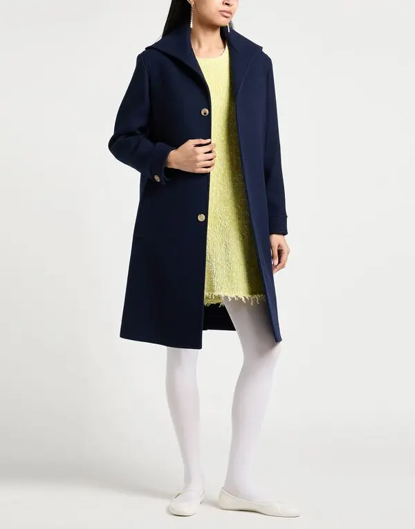 LANVIN Single-breasted Virgin Wool & Cashmere Coat