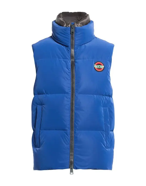 Herno Quilted Vest - Blue