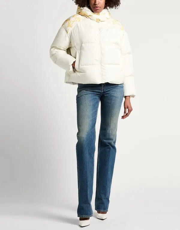 Versace Puffer Jacket - Ivory