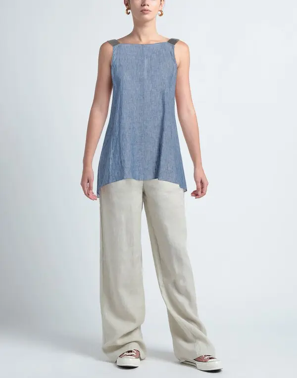 Fabiana Filippi Woven Top With Appliqués
