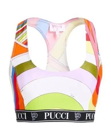 Emilio Pucci Printed Sports Top - Red