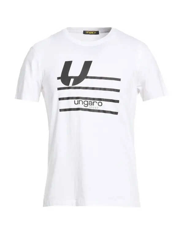 UNGARO T-shirt Size Cotton - White