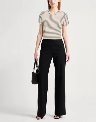 Rag & Bone Striped Ribbed Jersey Crewneck T-shirt
