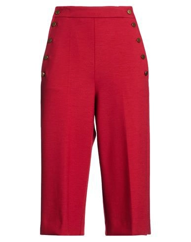Max Mara Culottes In Wool Blend - Red