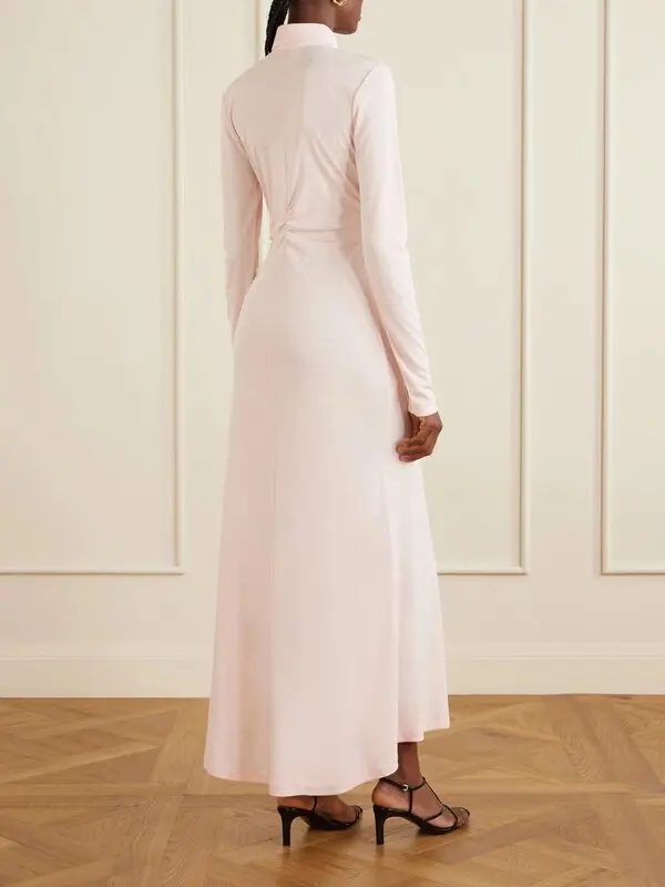 long sleeve midi spring dress Blossoming Buds Long Sleeve Midi Dress