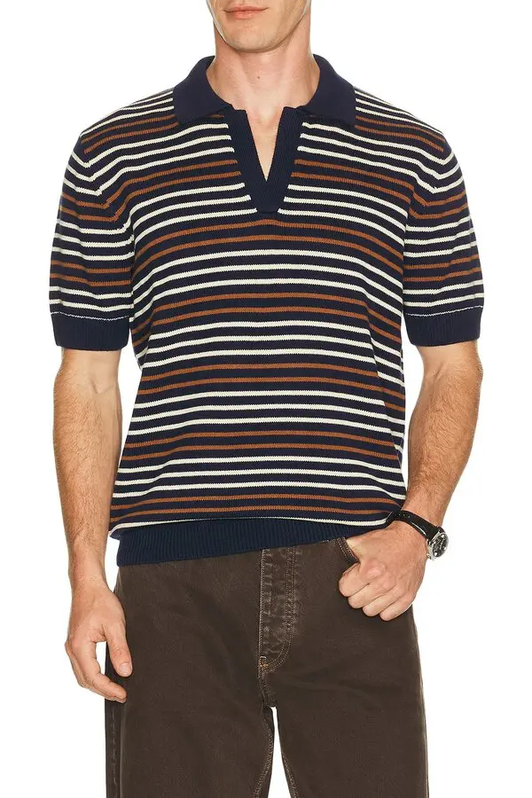 PERCIVAL Casa Martini Knitted Polo