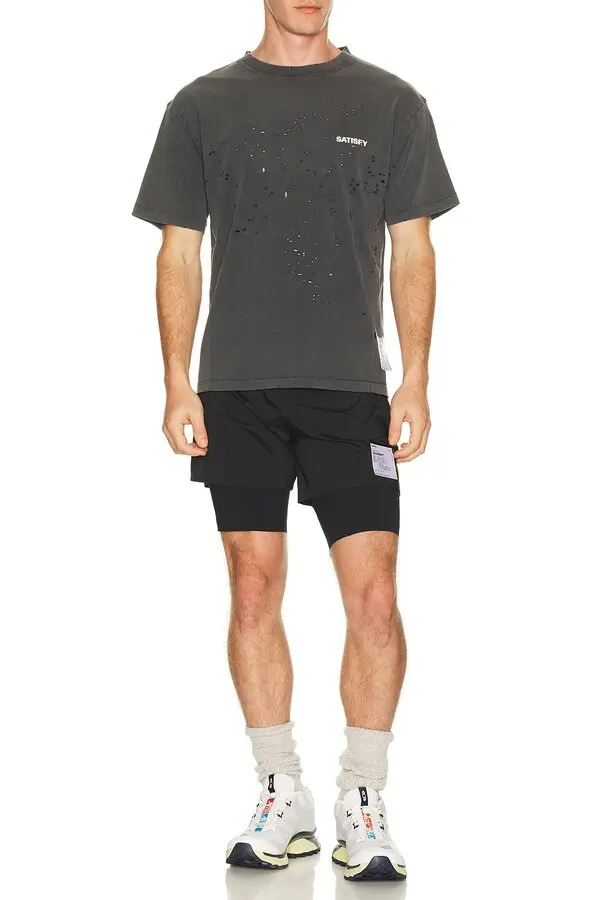 Satisfy Techsilk 8 Shorts - Black