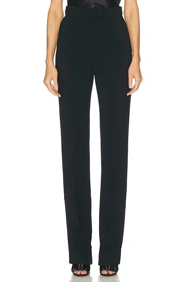 Valentino Garavani Double Crepe Stretch Tailored Full Length Pant