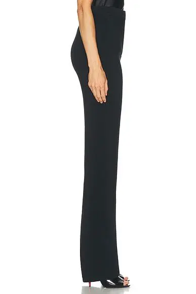 Valentino Garavani Double Crepe Stretch Tailored Full Length Pant