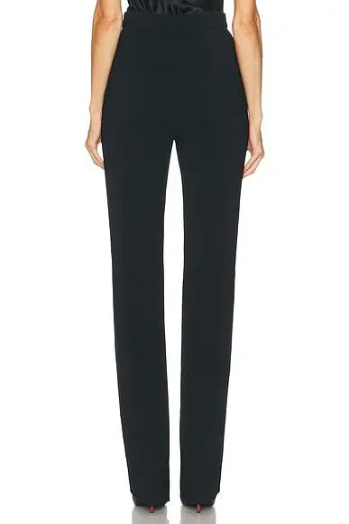 Valentino Garavani Double Crepe Stretch Tailored Full Length Pant
