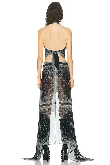 HAELO Split Bandana Dress