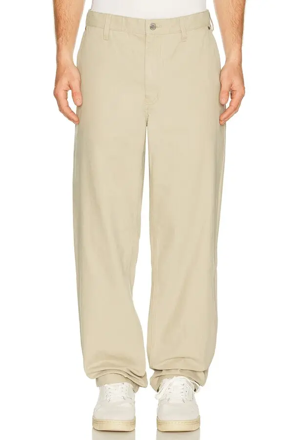 Reigning Champ Cotton Canvas Grounds Standard Pant - Sand