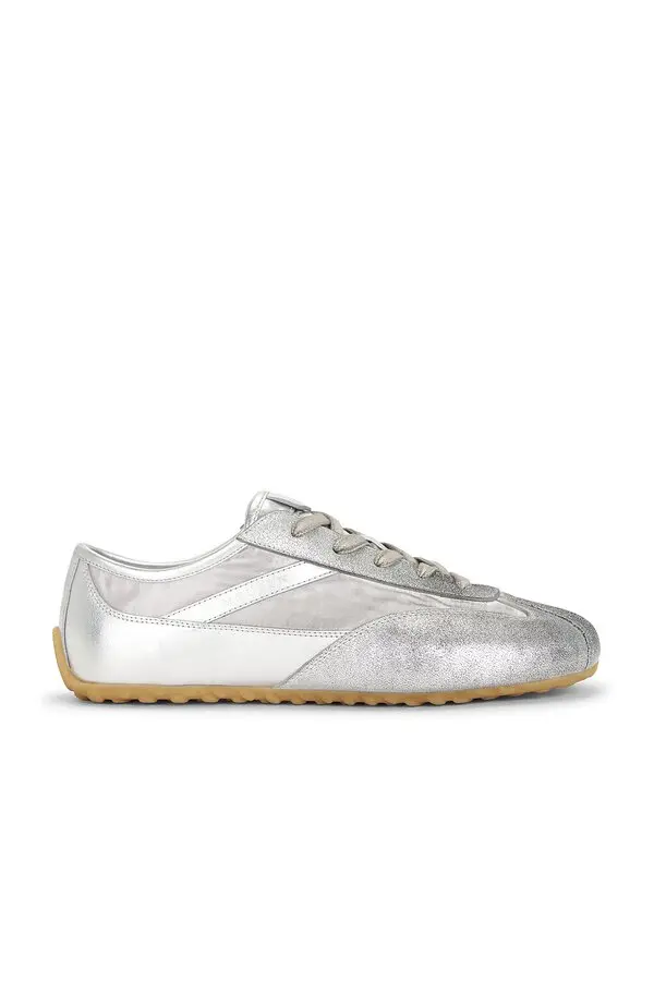 Alexander McQueen Boxe Sneaker - Silver