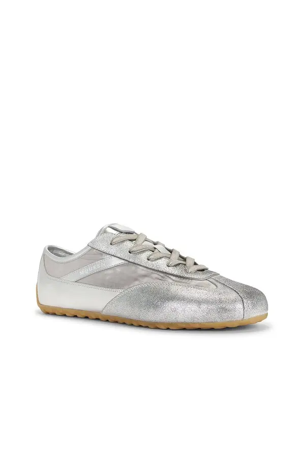 Alexander McQueen Boxe Sneaker - Silver