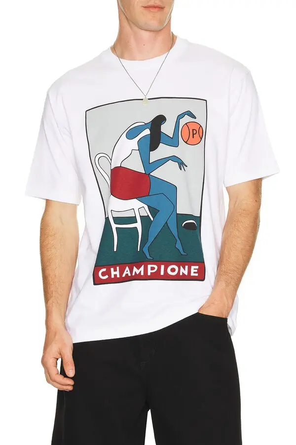 PARRA Champione T-shirt - White
