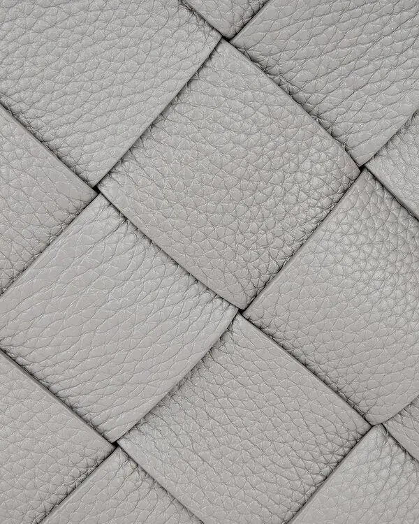 Bottega Veneta Borsa Intrecciato Taurillon - Basalt & Silver