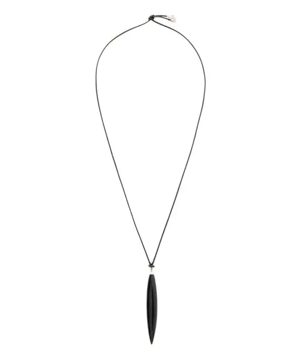 SOPHIE BUHAI Crevice Onyx And Silver Pendant - Black