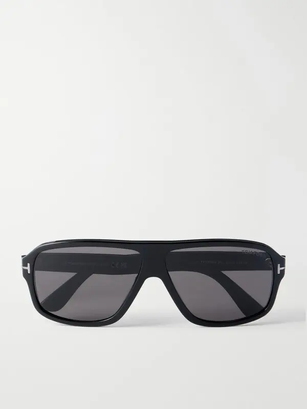 TOM FORD Aviator-style Sunglasses - Black