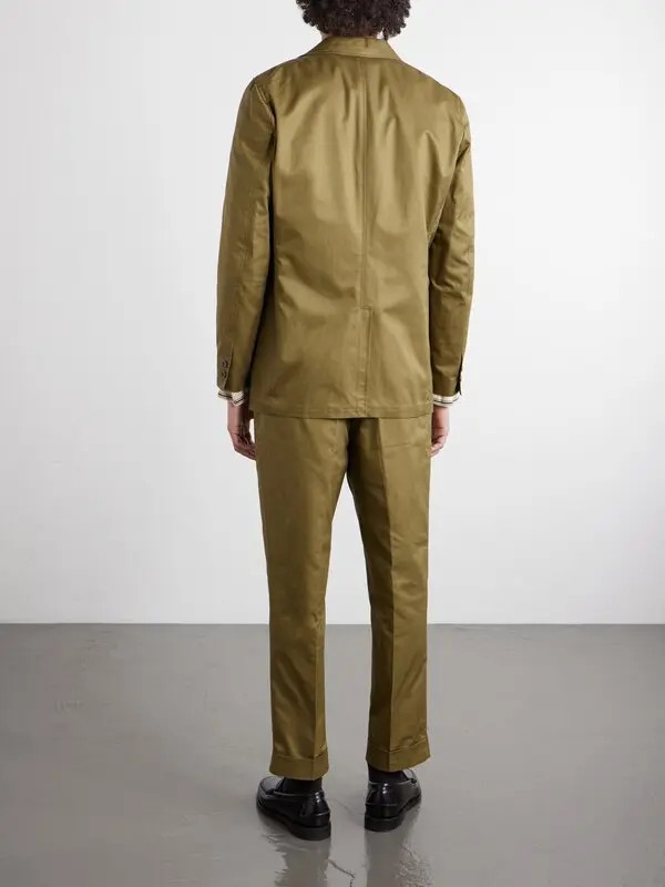 BEAMS Cotton-twill Suit Jacket