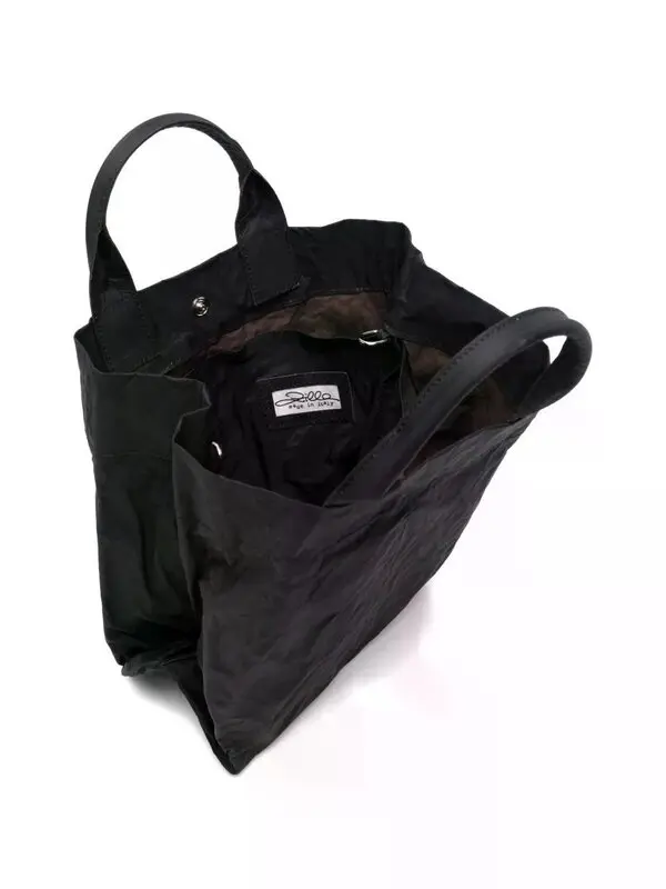 ZILLA Crinkled-effect Tote Bag