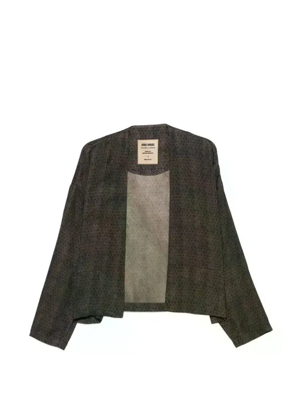 UMA WANG Geometric-pattern Klarke Jacket